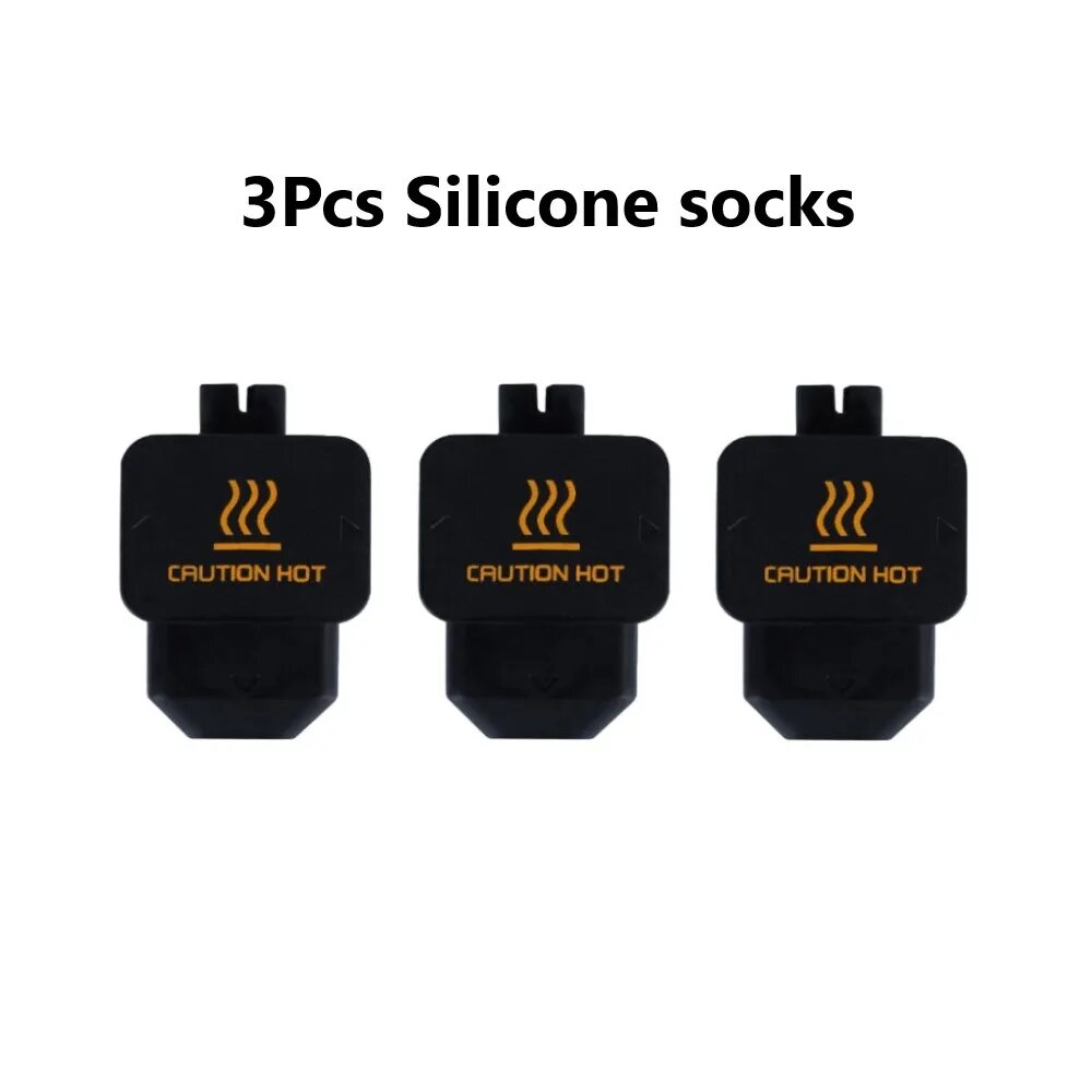 3x Silicone cover для Hotend, черный