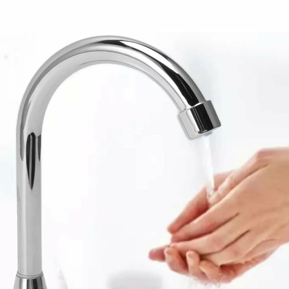 Смеситель для кухонной мойки с двумя выходами, ножной кран для напольного монтажа, набор для ножного смесителя