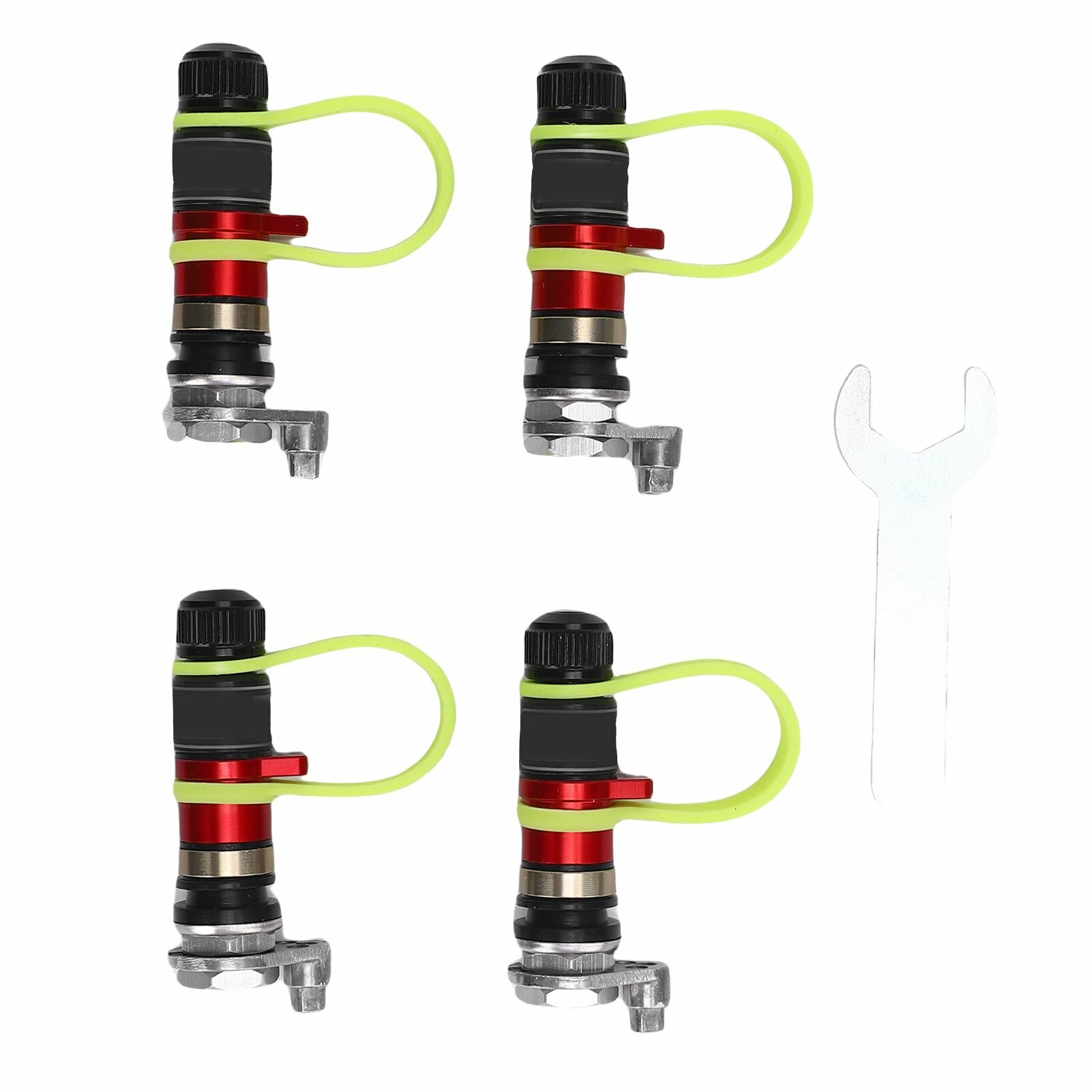 Клапан сброса давления в шинах, защита от песка на бездорожье, насадка для быстрой вентиляции, 4 упаковки, можно установить датчик давления в шинах