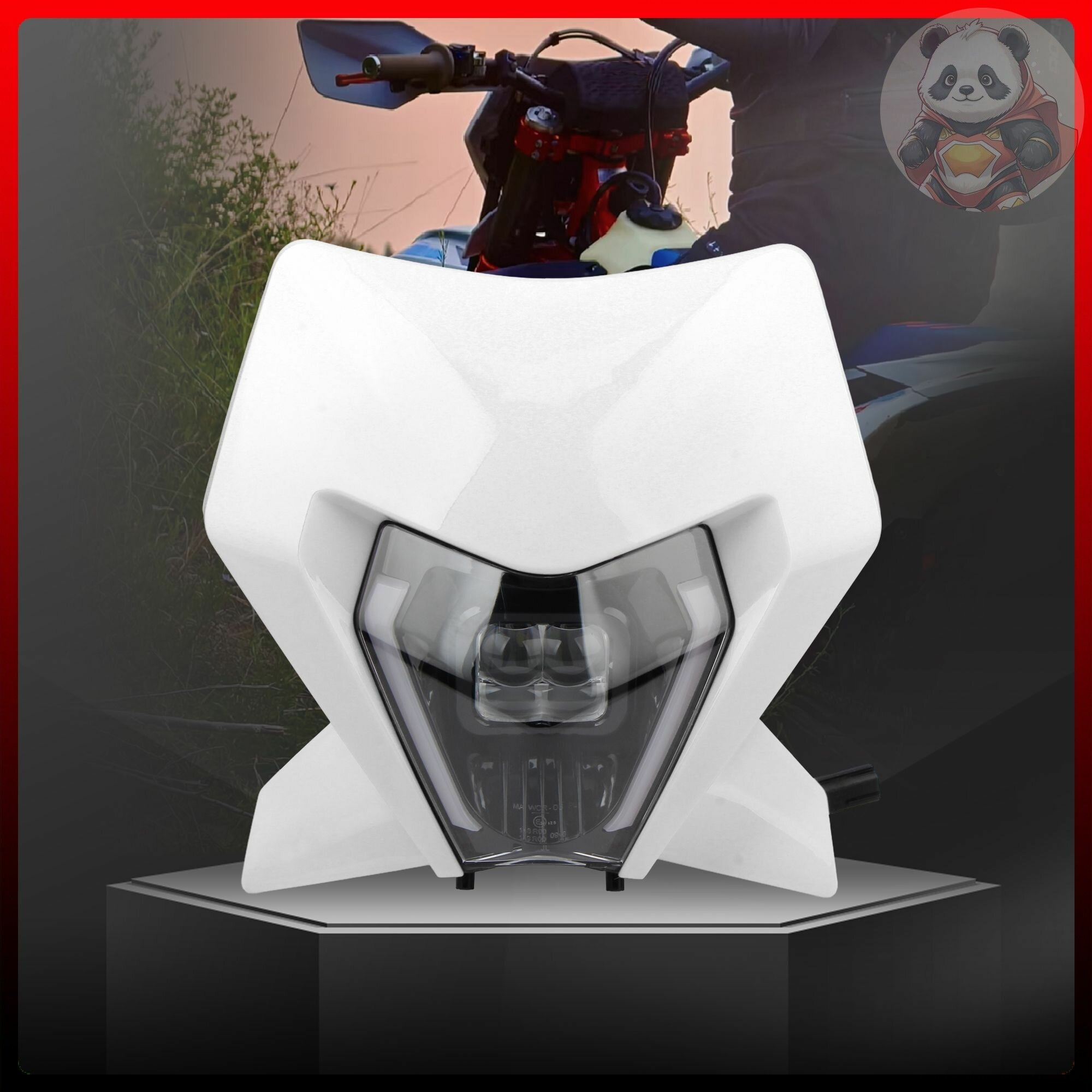 Конверсия фар для внедорожных мотоциклов KTM 2024 EXC, EXCF, XCW