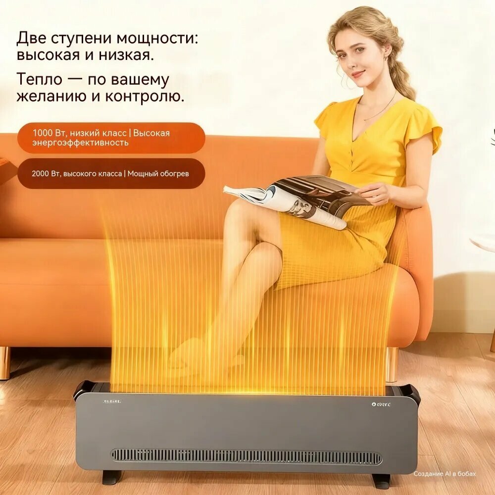 Бытовой передвижной обогреватель