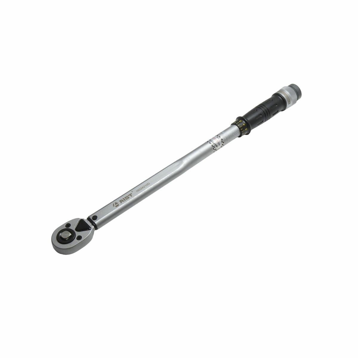 Динамометрический ключ 40-210 Н/м 1/2" дюйма с переставным квадратом автомобильный AIST 16024210D щелчковый для автомобиля двухсторонний для правой и левой резьбы