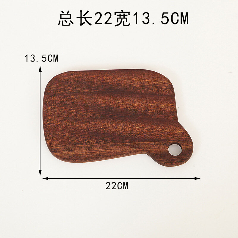 Деревянный поднос, тарелка для стейка, тарелка для пиццы, тарелка для хлеба, суши, домашнее использование, доска для стейка из сапеле, японская прямоугольная западная тарелка