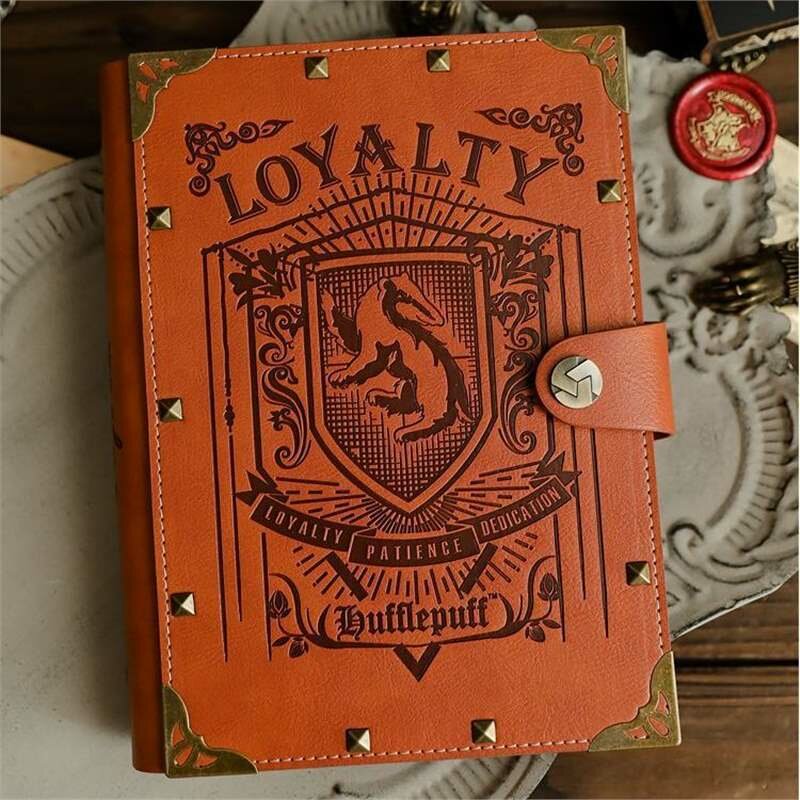 Дневник с листами на кольцах Гарри Поттера, блокнот Хогвартса, многофункциональный винтажный фотоальбом, памятная рукописная книга