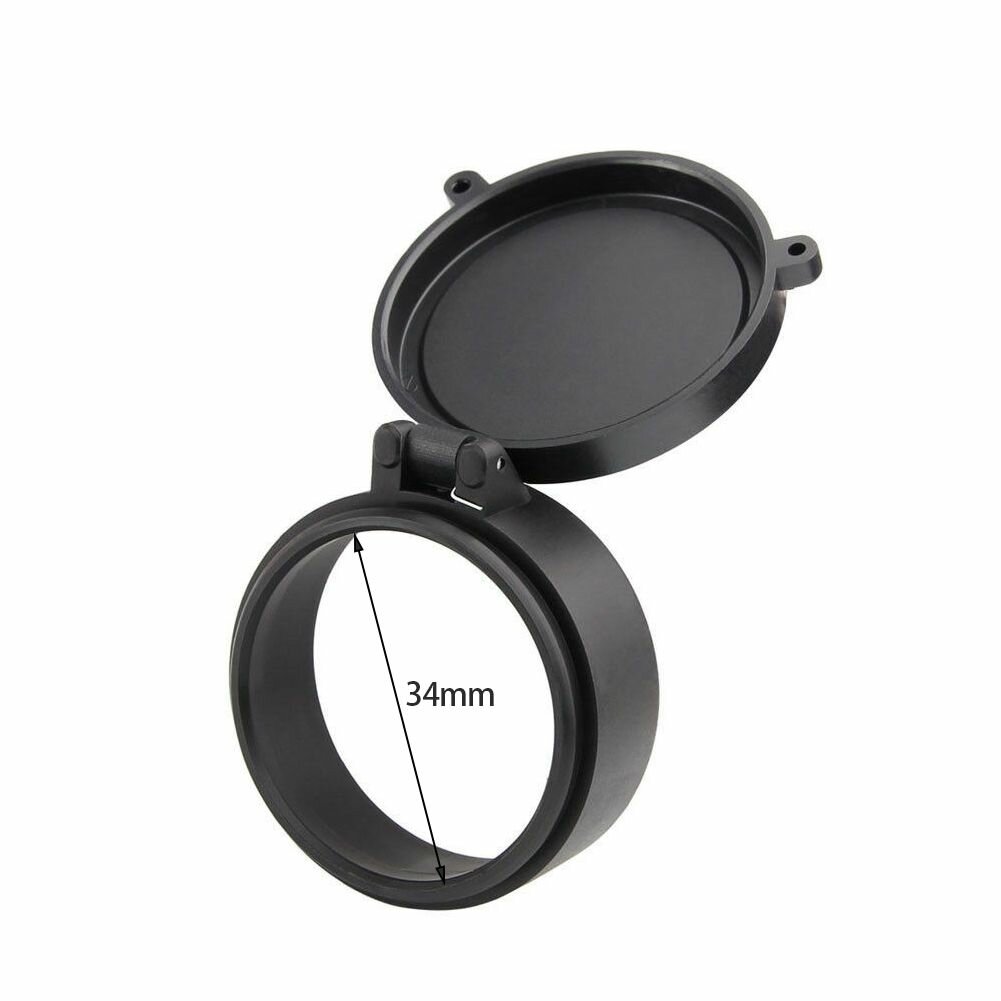 30-69 мм Черная Пылезащитный чехол для наружных прицелов: с защитной крышкой.