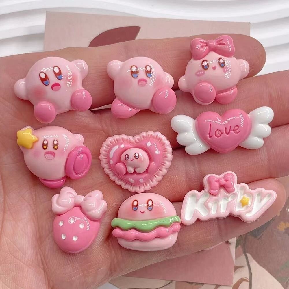 Супер милый магнит на холодильник Kirby Star из смолы DIY — креативные магниты, декор, персонаж Nintendo