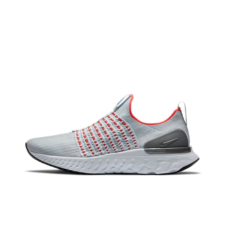 Кроссовки NIKE React Phantom Run Flyknit 2, размер EU 40 стопа (25CM), gray — фото 1
