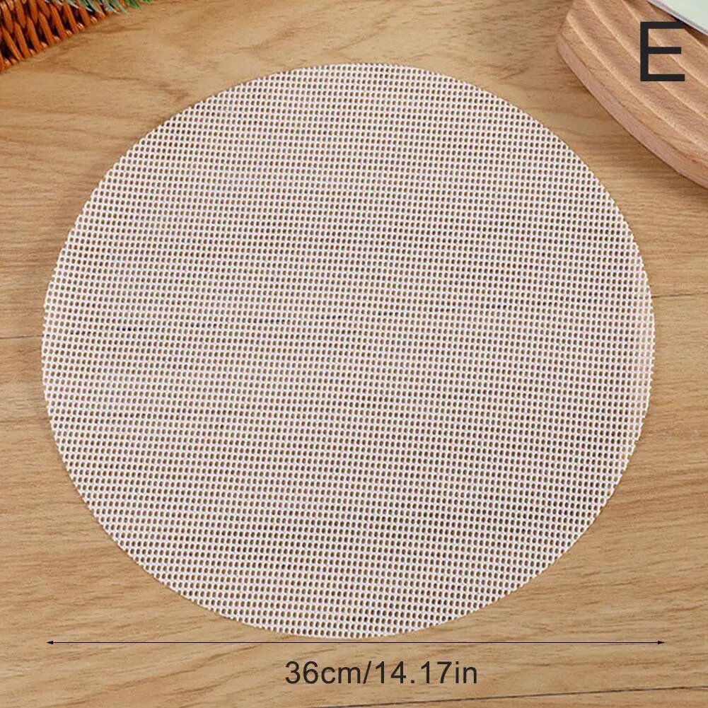 Круглый антипригарный коврик для пароварки 36 см, Цвет: 1Pc E