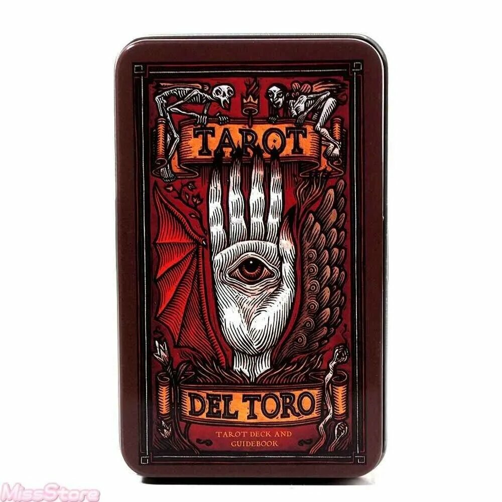 Карты Таро Ведьм в жестяной коробке / Witches Tarot 10.3*6см. XGQ
