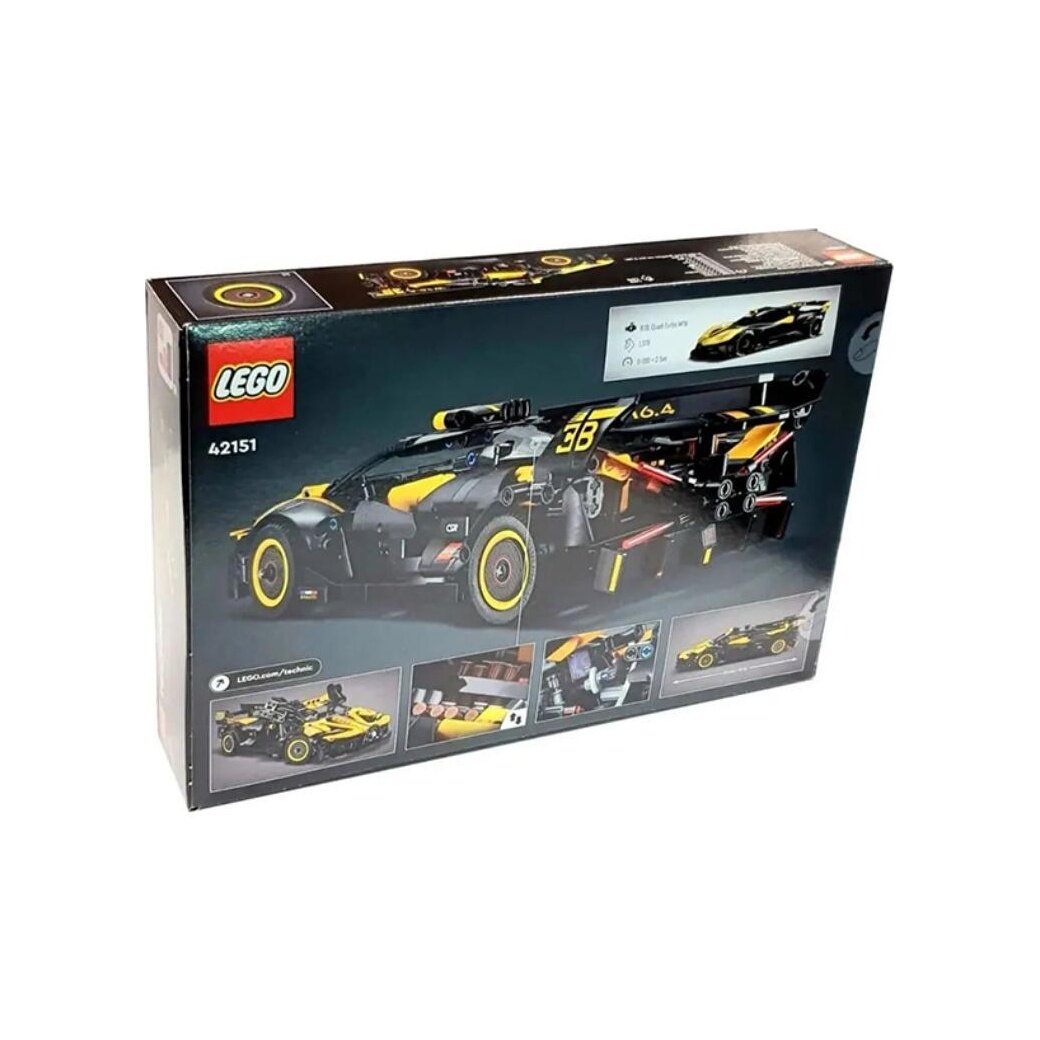 LEGO Technology Mechanical Set Bugatti Bolide Конструктор 905 шт. 42151 — фото 1
