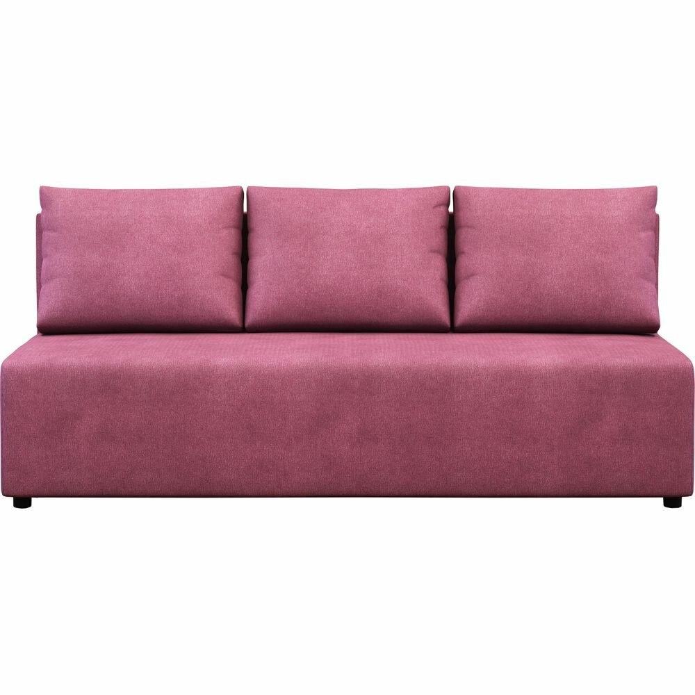 Диван еврокнижка Наш Диван Нексус А12 велюр розовый