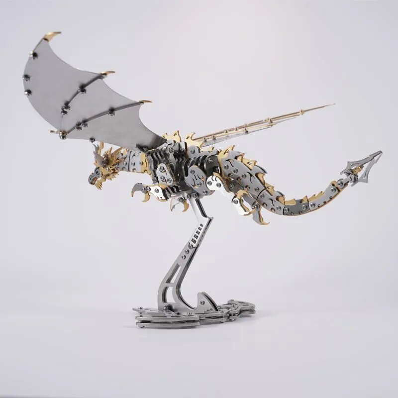 Комплект 3D - металлических моделей Thunderround, головоломки из нержавеющей стали DIY для взрослых и детей