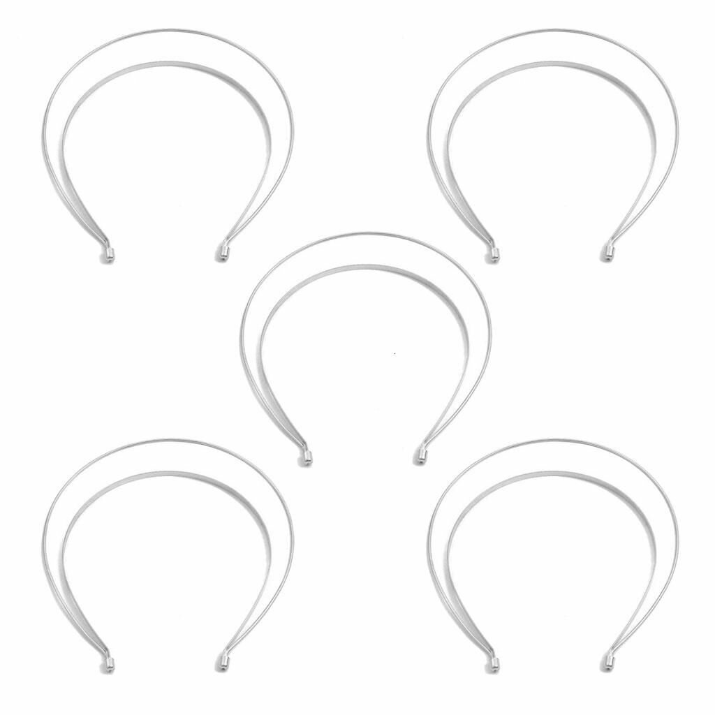 Винтажные украшения, металлическая двойная корона-ободок для косплея, Серебро