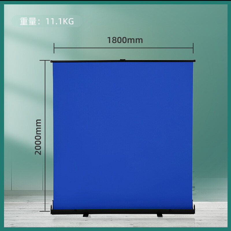 Зеленая ткань для прямой трансляции, специальный фон с интегрированным портативным регулируемым зеленым экраном и отражателем