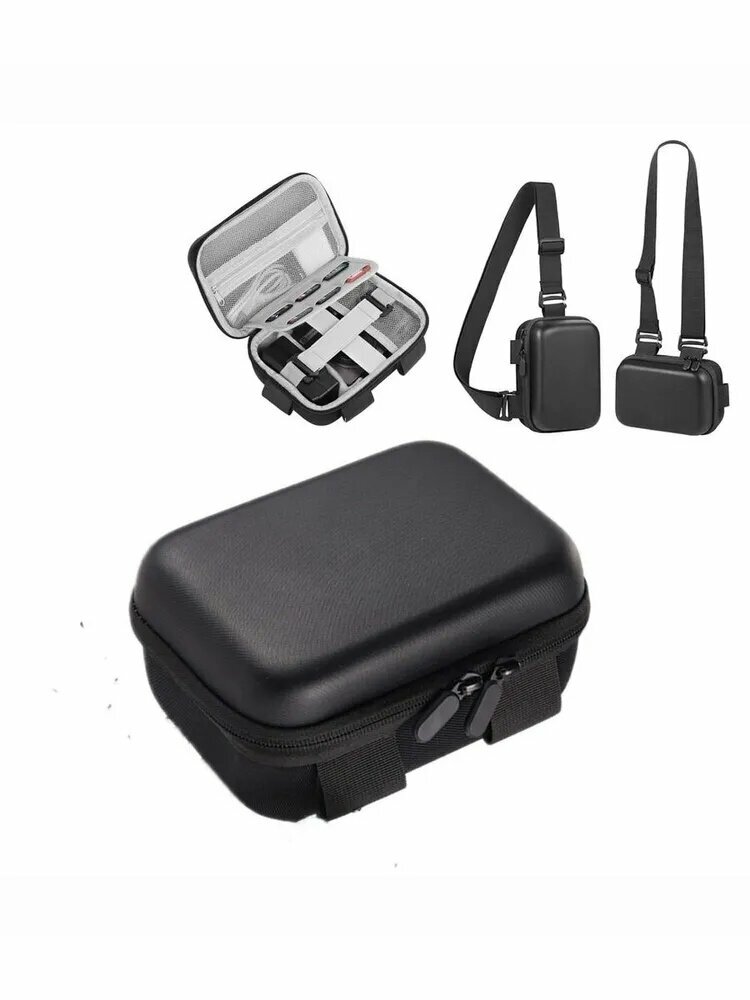 KNOW EASY-Чехол для цифровой камеры, защитный и легкий чехол с 3 способами переноски, маленький сумка для камеры совместимая с Canon Power Shot/Sony DSCW800/DSCW830 - Черный