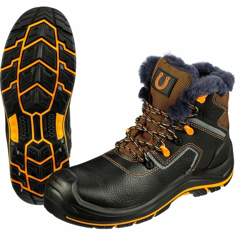 Ботинки PERFECT PROTECTION ПУ/НР с ПП и АС утепленные р.39 (111732)