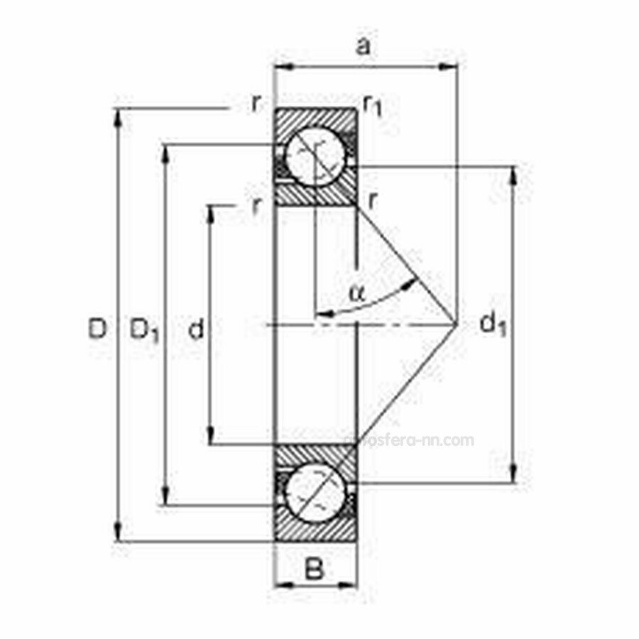SKF 7304BECBP Подшипник