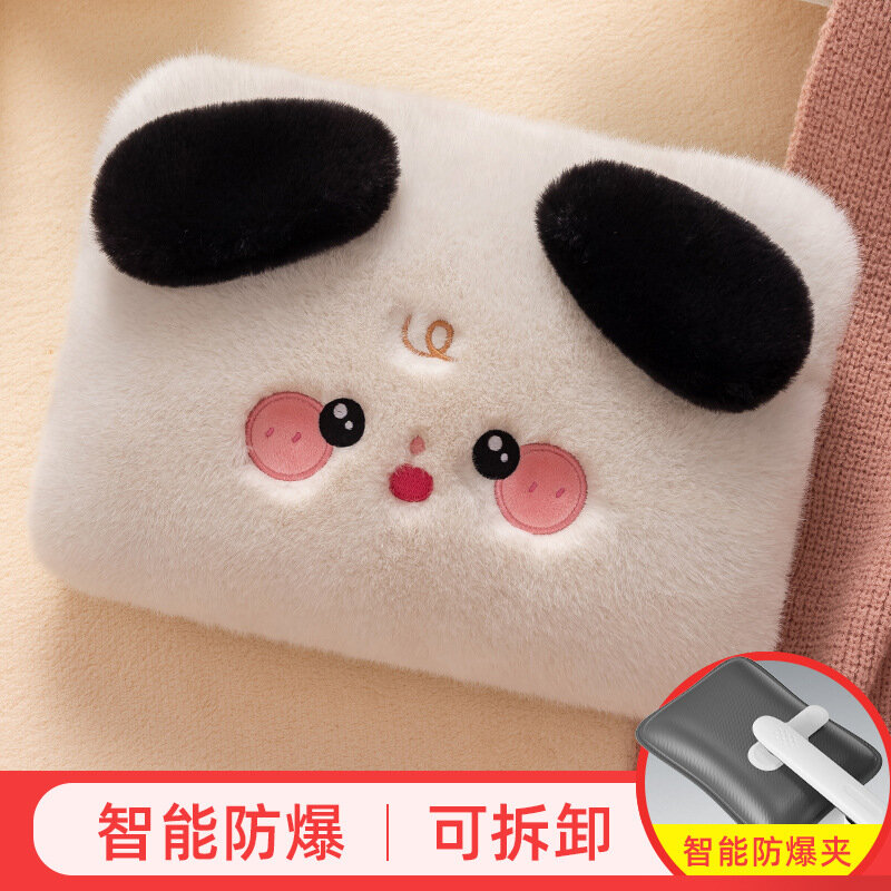 Мультяшная грелка с горячей водой, перезаряжаемая, взрывобезопасная, теплая игрушка для детей, грелка 2025 года, новая модель, прямые продажи от фабрики, оптовая продажа грелок для рук