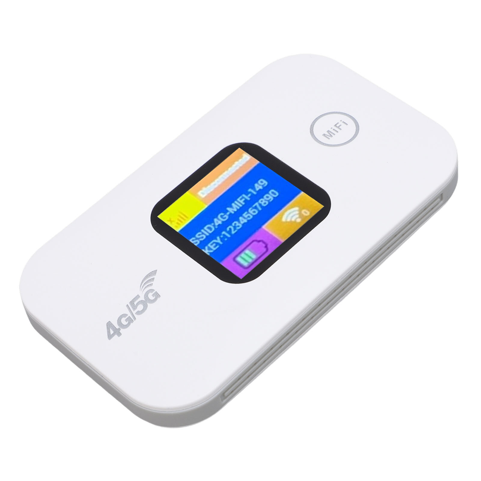 4 Mobile Hotspot Портативный LED Display 300Mbps Слот для SIM Подключение до 10 Устройств Портативный WiFi Hotspot для Путешествий Кемпинга