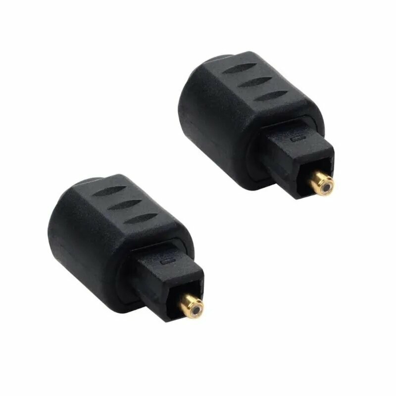 (2 шт.) Переходник mini-jack 3.5 мм (мама) на Toslink (оптический, папа)