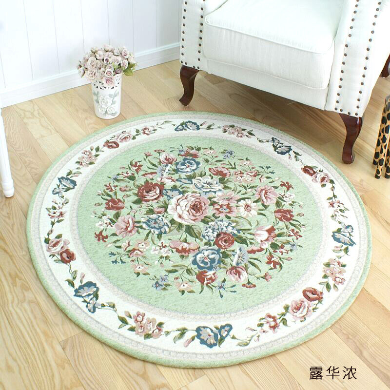 Минималистичный круглый ковер в скандинавском стиле, европейский стиль, круглый коврик для спальни, подвесная корзина, напольный коврик, подвесное кресло, круглый мат, подушка для кресла-качалки в гостиной