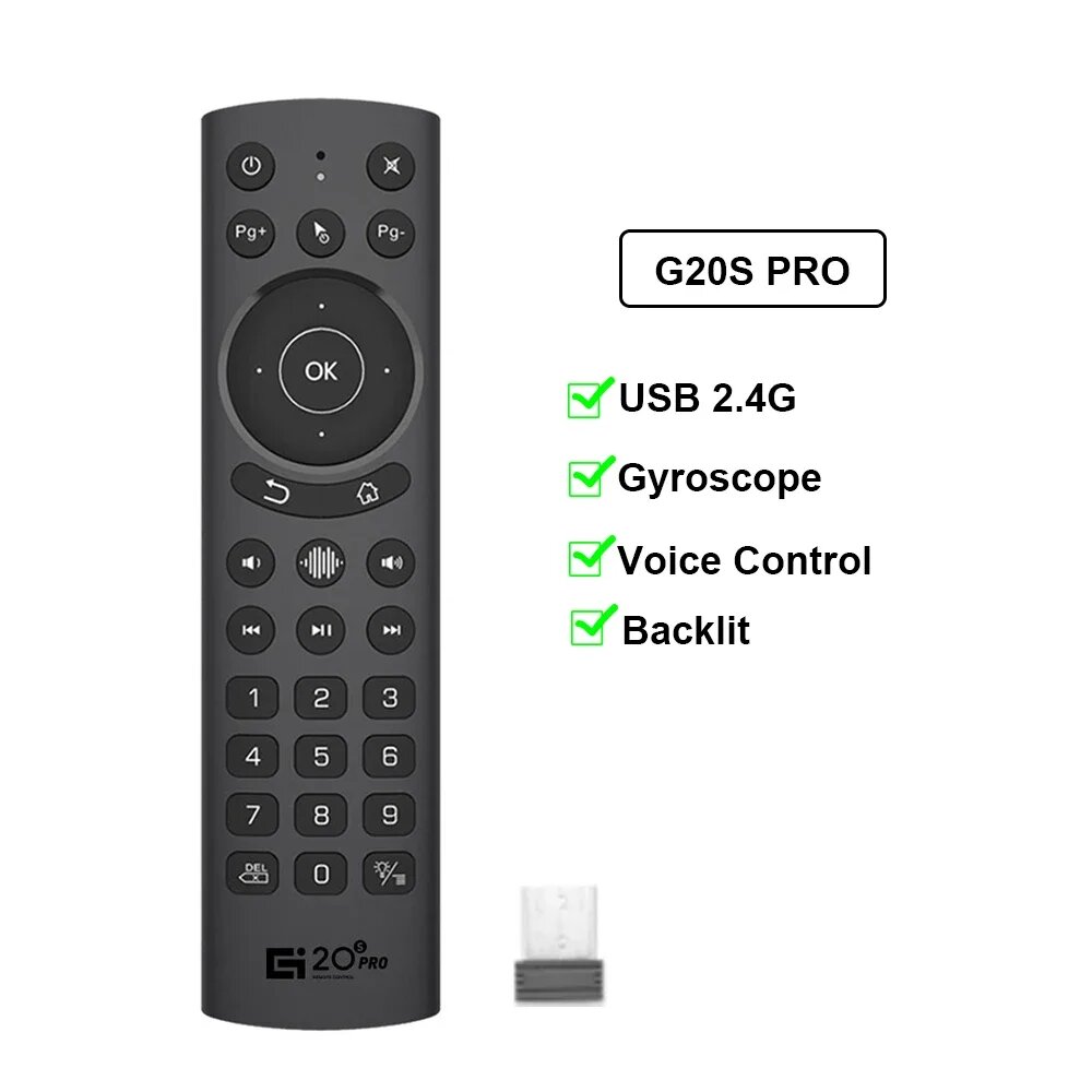 Беспроводной пульт G20S PRO для Android TV Box G20S Pro