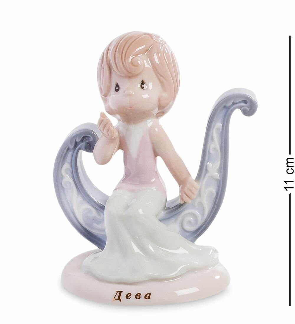Фигурка-зодиак настольная Дева (Pavone) A654150 Pavone, Фарфор, в подарок