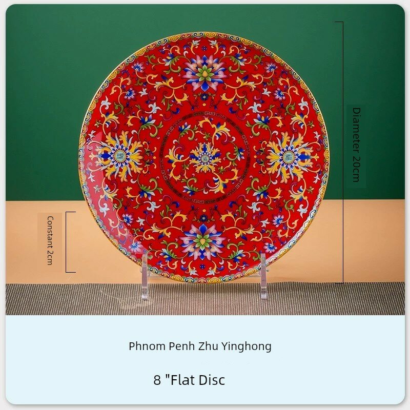 Тарелки и миски в китайском стиле, керамическая посуда для дома, столовая посуда из костяного фарфора, глубокие