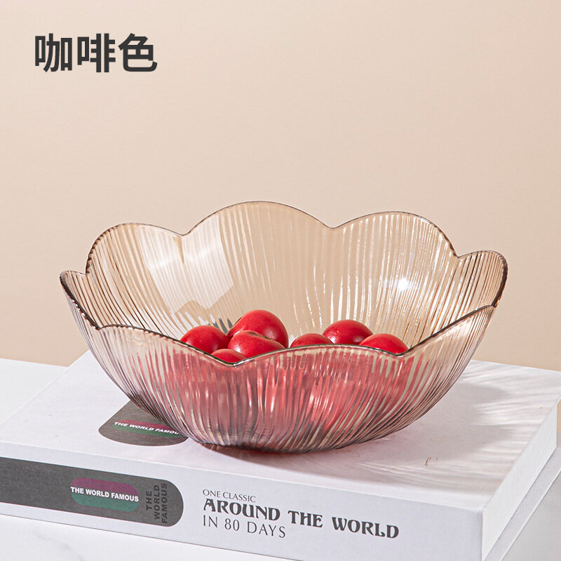 Фруктовая тарелка для гостиной журнальный столик с орехами Закуска тарелка для чая ПЭТ фруктовая тарелка с фруктами Кофе