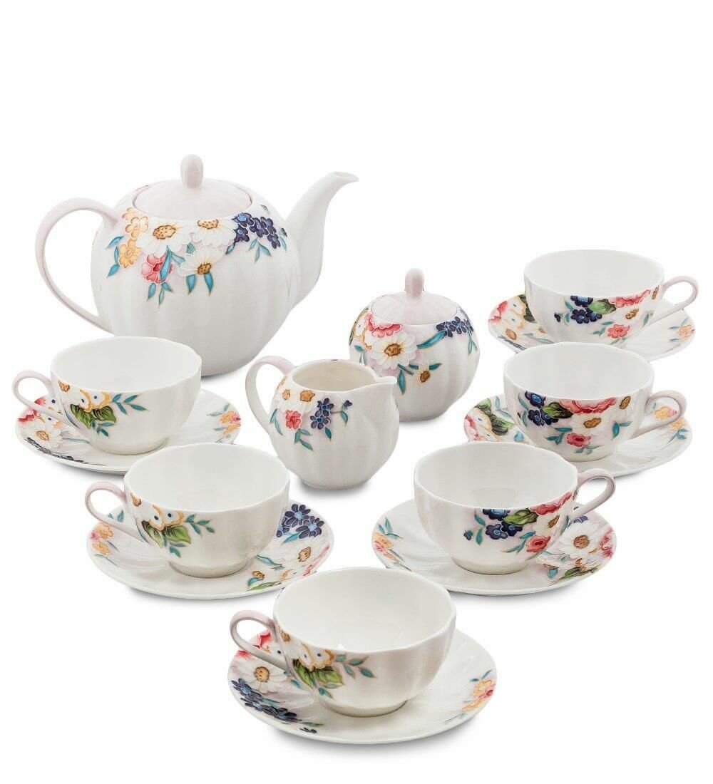 Чайный сервиз на 6 персон Королева Камилла (Pavone) A2071556 Pavone, Фарфор