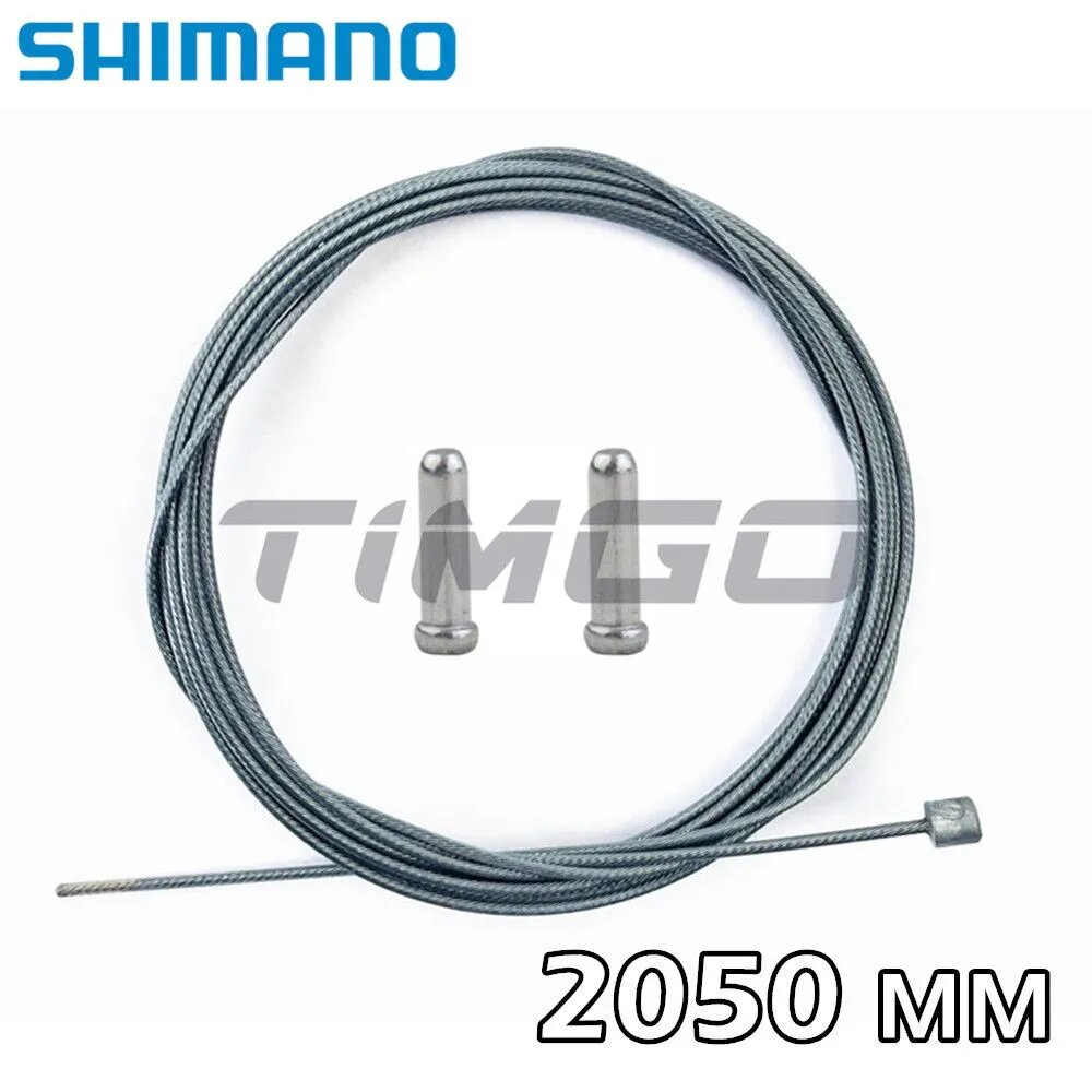 Трос переключения скоростей, Shimano, зеленый teflon, нержавеющей стали, с наконечника тросика,1шт