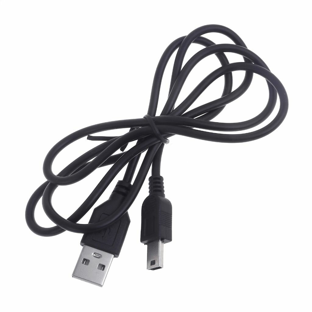 Кабель Mini USB 10мм, 1м, Быстрая зарядка и передача данных