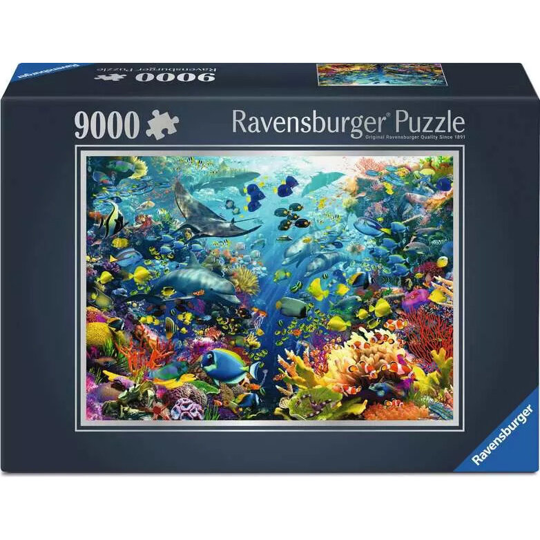 Пазл Ravensburger 9000 Подводный рай, арт.17807, классический