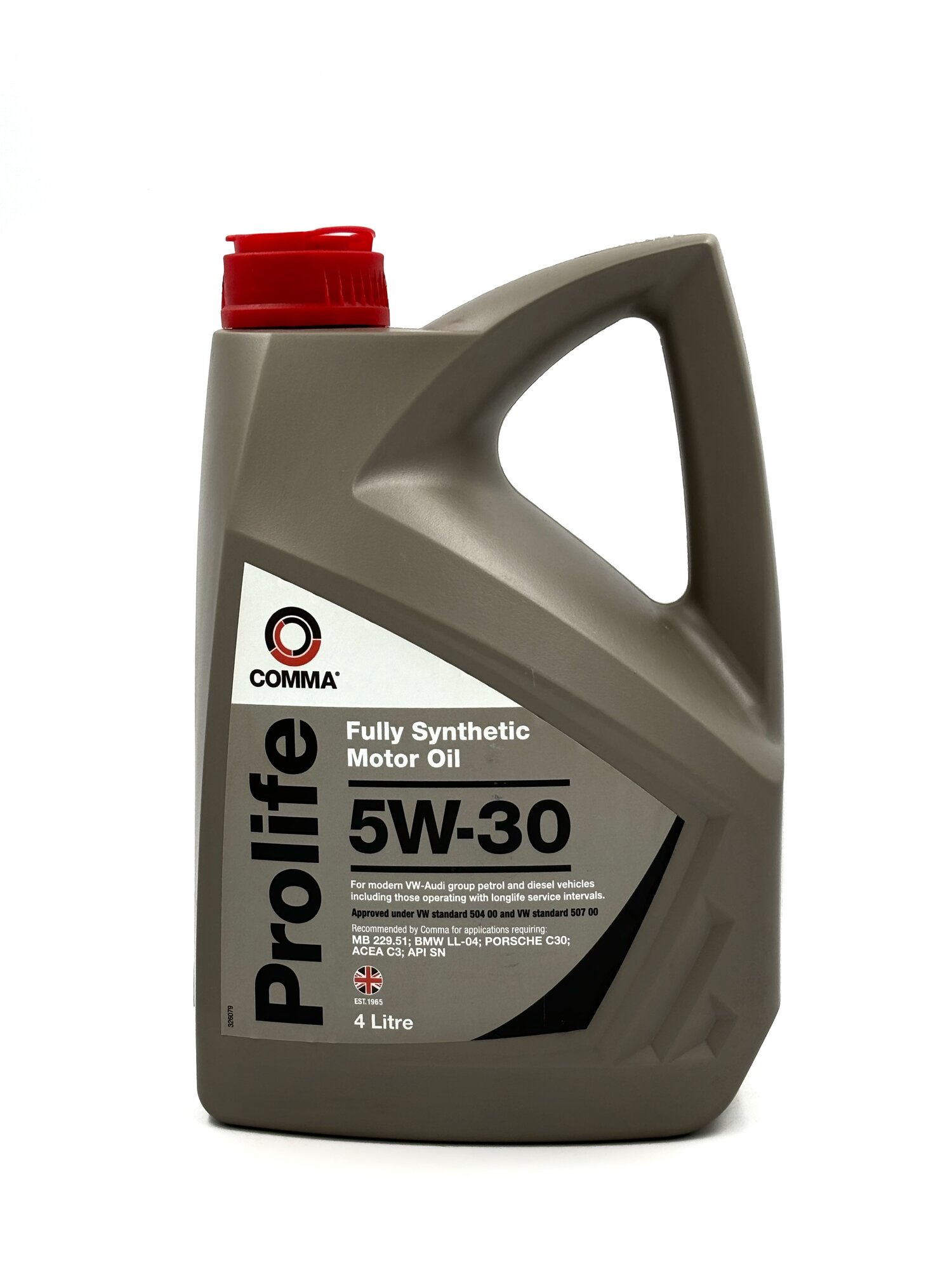 Масло моторное Comma Prolife 5w-30, 4 литра , синтетическое .