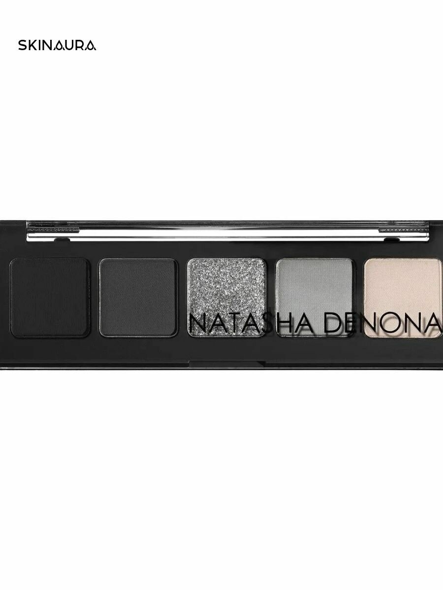 Natasha Denona Палитра Теней профессиональные пигменты mini Xenon Pallette 0.8gX5pc