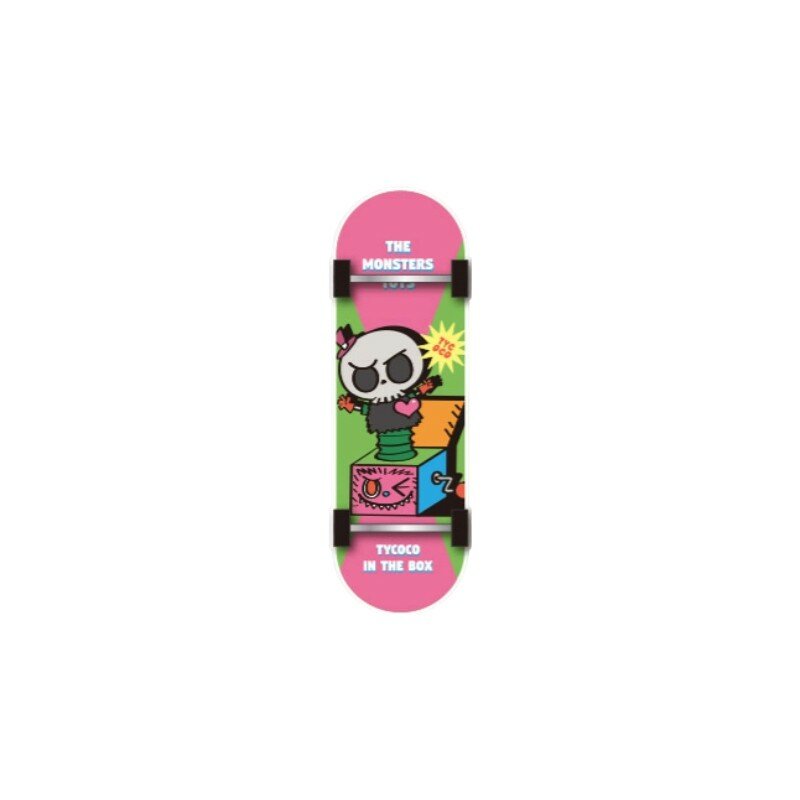 POP MART LABUBU Фигурка унисекс Коллекция эльфов-игрушек Фингерборды, Confirmed-Surprise Box (Open)