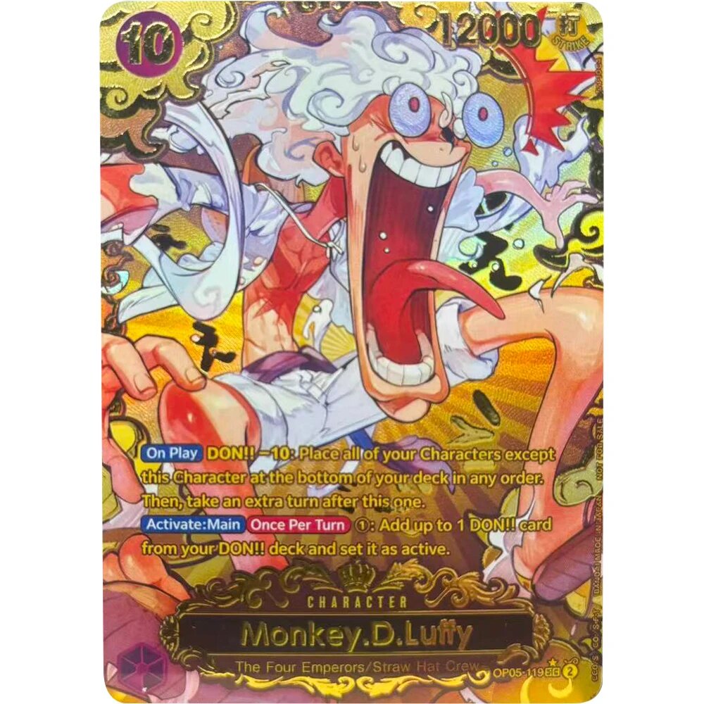 Коллекционные карты ONE PIECE OP0-119 Monkey D. Luffy