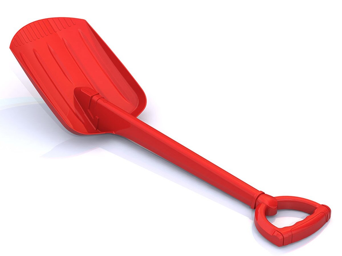 Нордпласт Лопата 70 см красная 130/1 с 1 года