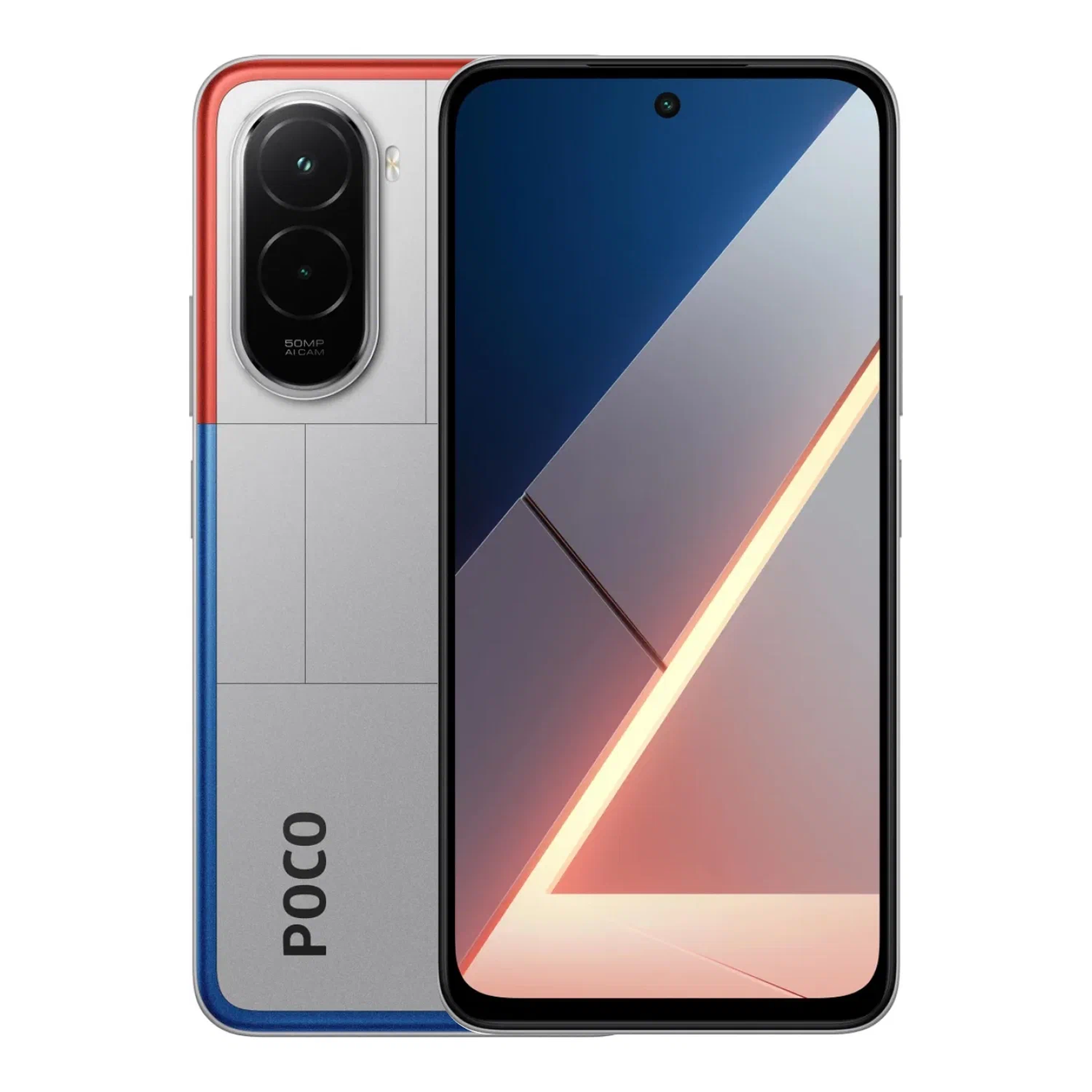 Смартфон Xiaomi Poco M7, 6/128 ГБ, Silver (Серебристый), без RUStore/MAX EU