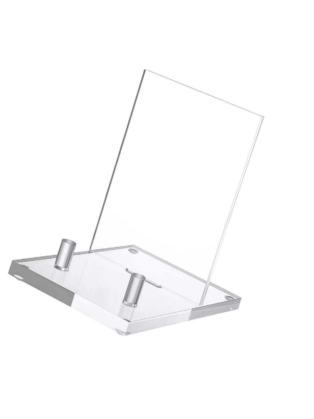 Прозрачный мольберт, держатель для фоторамки для картин и декоративных тарелок