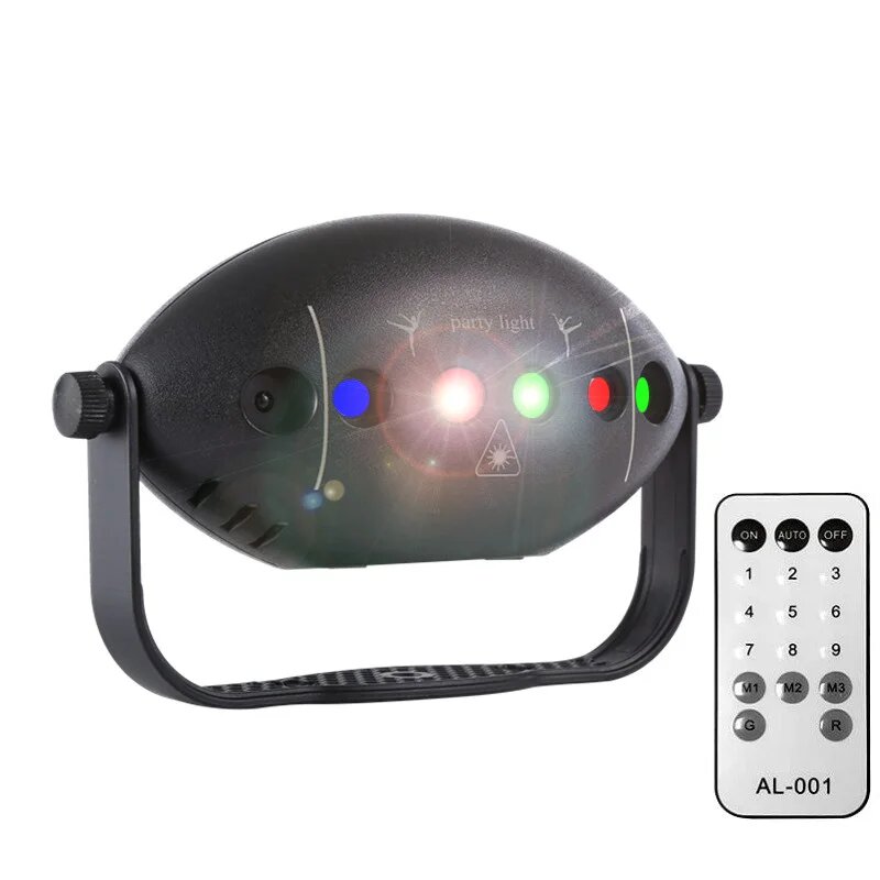 YUNFA Лазерный Проектор для дискотек и вечеринок RGB