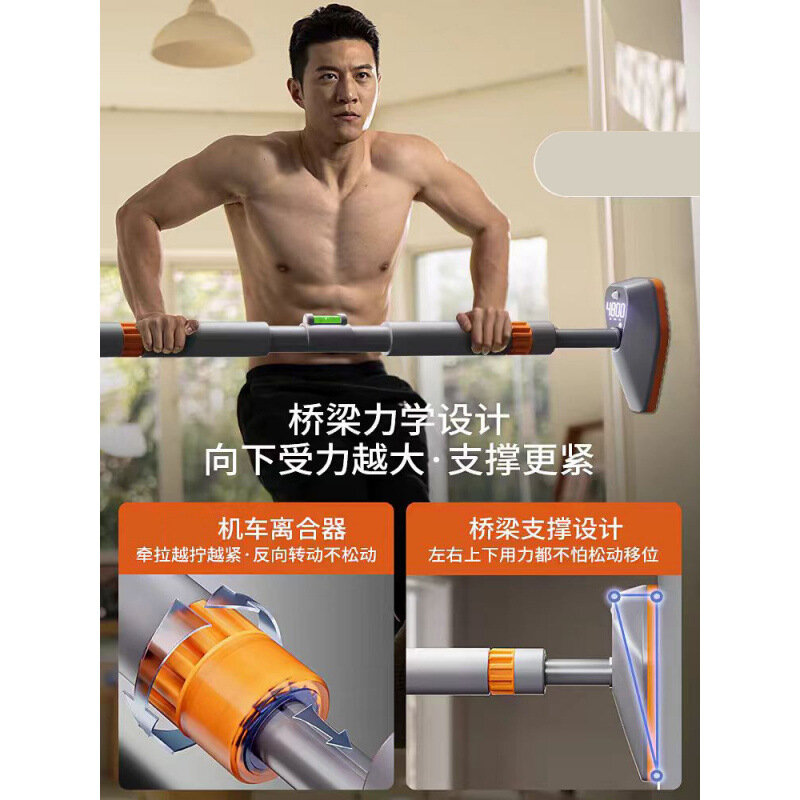 Турник для домашнего использования, одинарный, для дверного проема, детские кольца, оборудование для домашнего фитнеса, не требует сверления