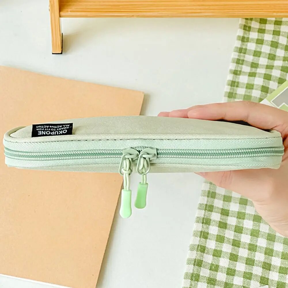 Фиолетовый пенал Oxford Pencil Bag — фото 1