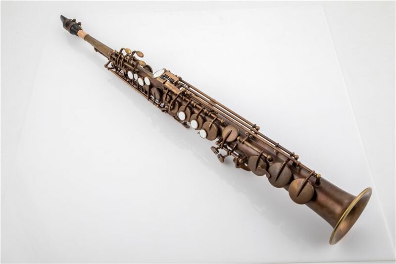 Selmer MARK VI Сопрано-саксофон Solo Bb с чехлом Обнаженная медь