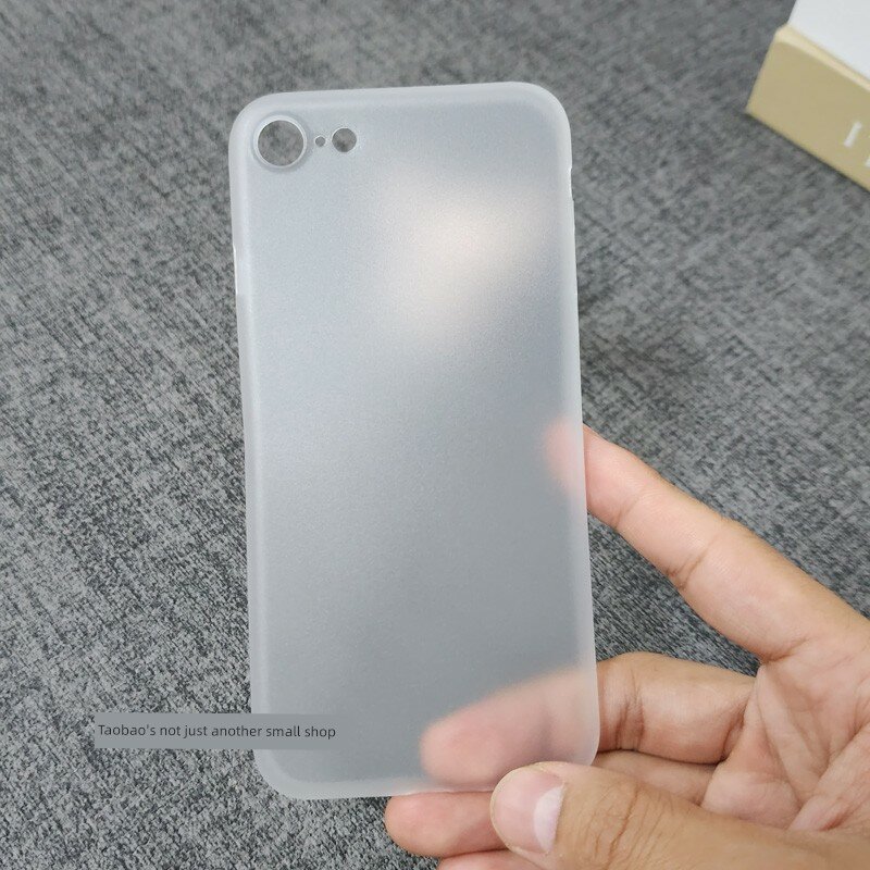 Чехол из ПП для iPhone SE 2-го поколения, прозрачно-белый, ультратонкий, полное покрытие, устойчивость к царапинам
