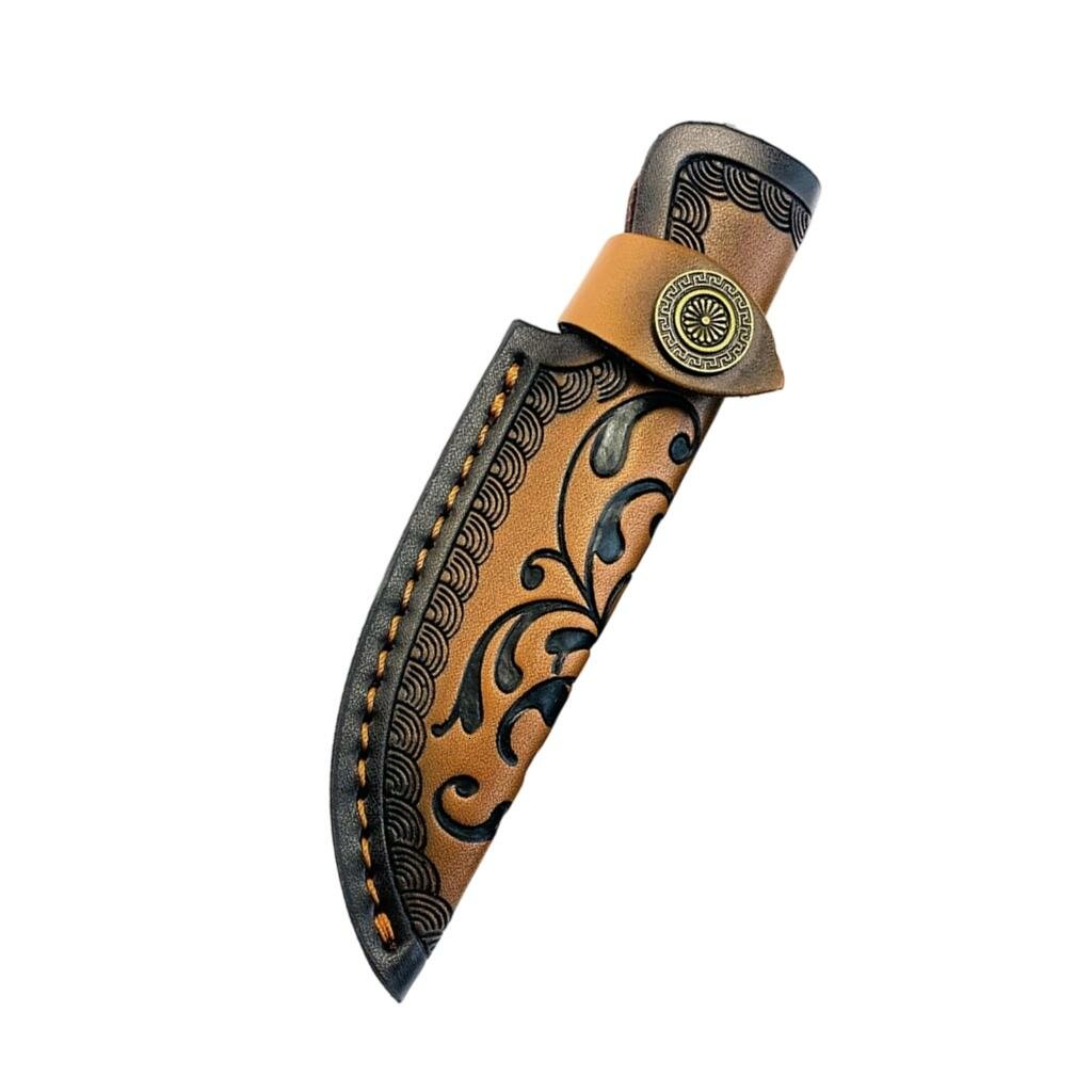 Кожаные ножны для ножа, водостойкие, ручной работы, Образец 2