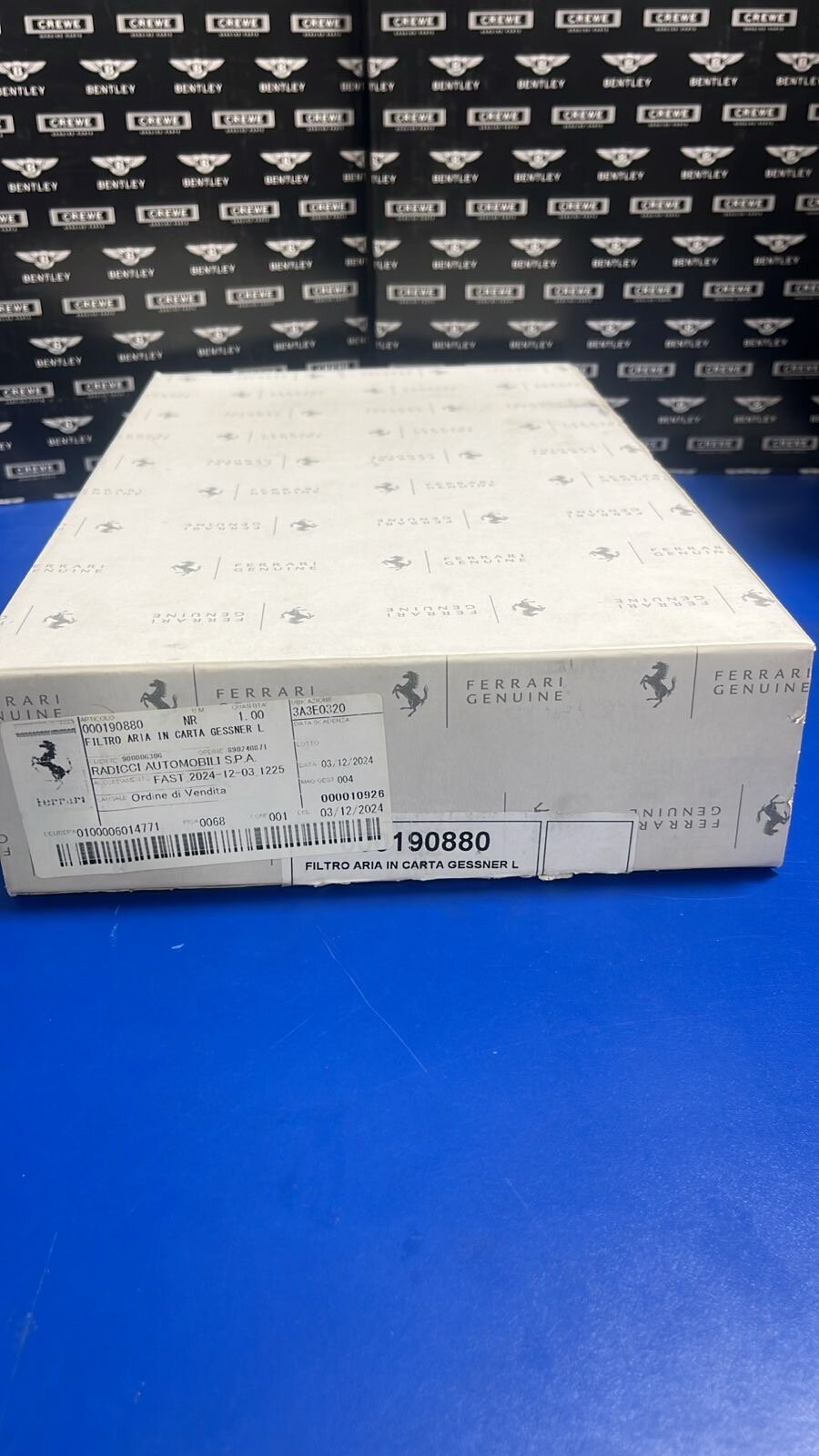 Фильтр воздушный Ferrari 360, 19038