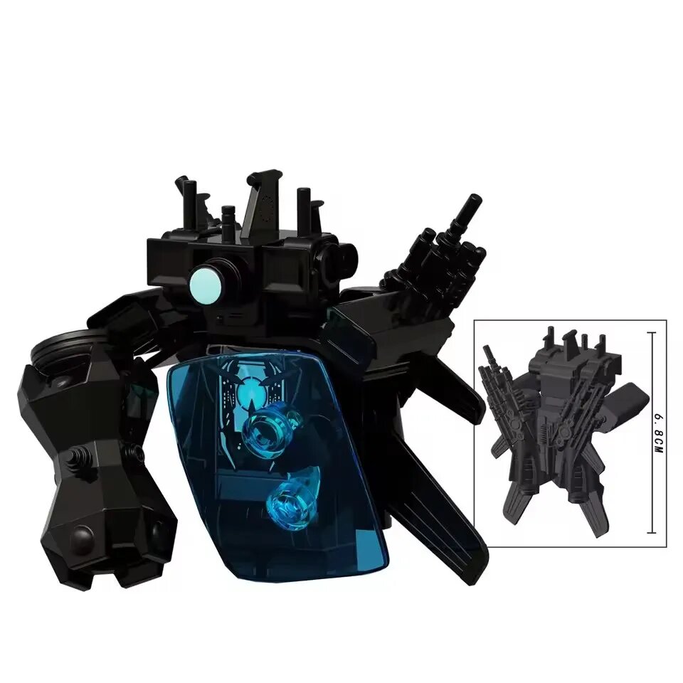 KDL834 Новые мини-кирпичи, игрушечные фигурки, строительные блоки, аниме, мультяшные кирпичи, куклы, оператор, спикермен, ТВ-человек, Рождественский подарок