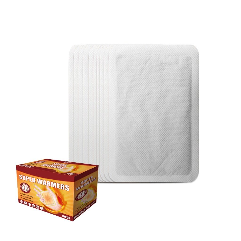 1 коробка из 10шт одноразовых согревающих детских наклеек для тела