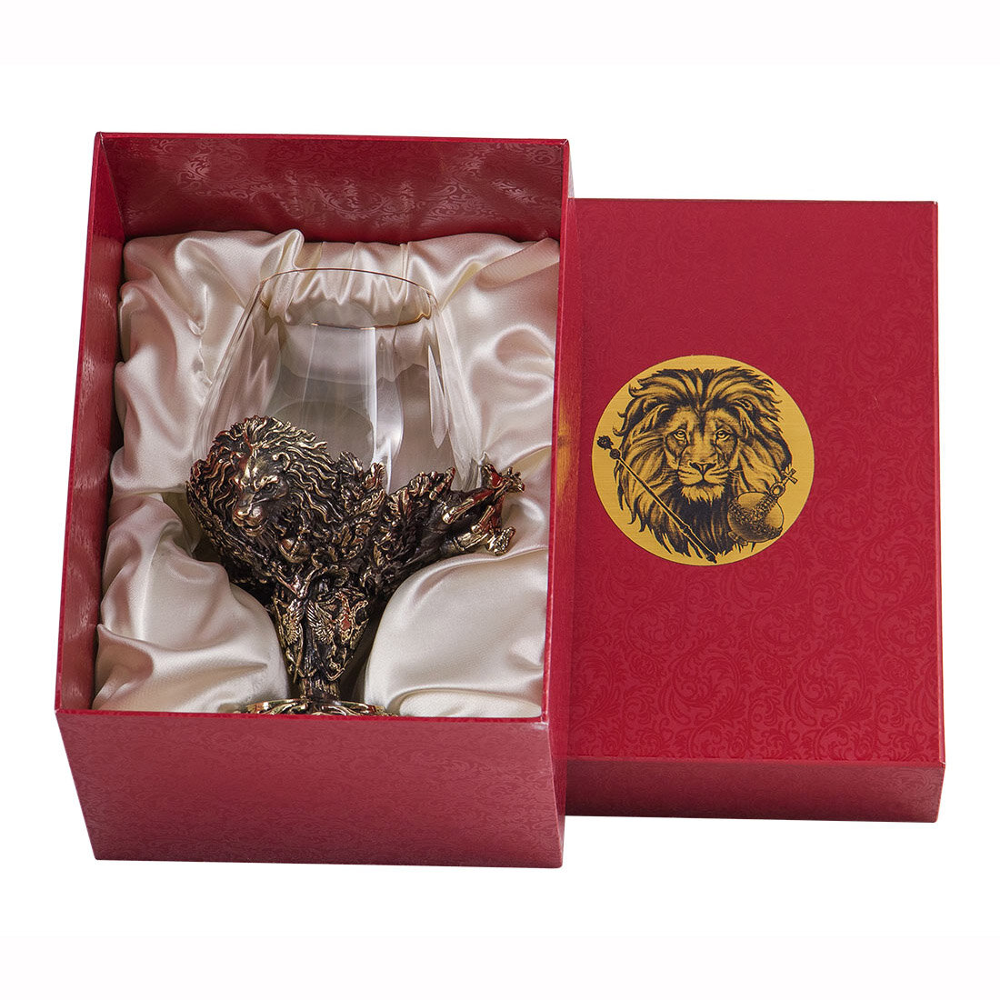 Бокал для бренди "Княжеский" Богемия, Н=160 мм, V=400 мл, отделка "Оптика" (в картонной коробке) ББК-01Оп/К